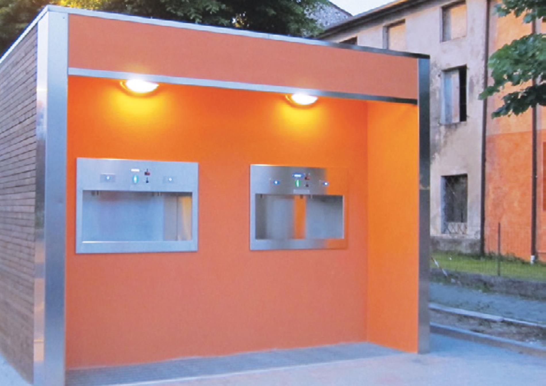 Service Point | Distributori di acqua e latte prefabbricati